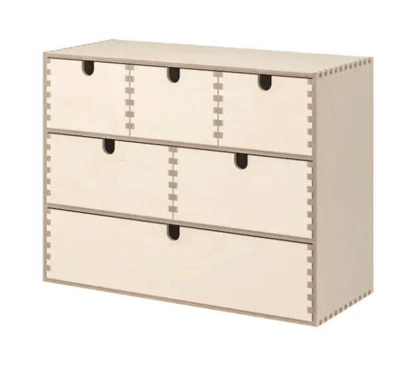 IKEA Moppe DIY Apothecary Mini Storage Chest Hack - Make Calm Lovely