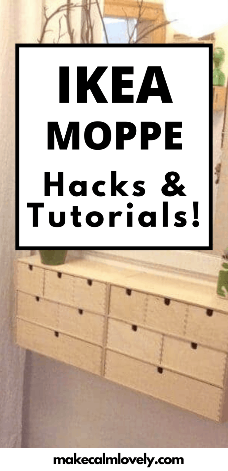 21 IKEA Moppe Hacks that are Pretty Amazing - Make Calm Lovely