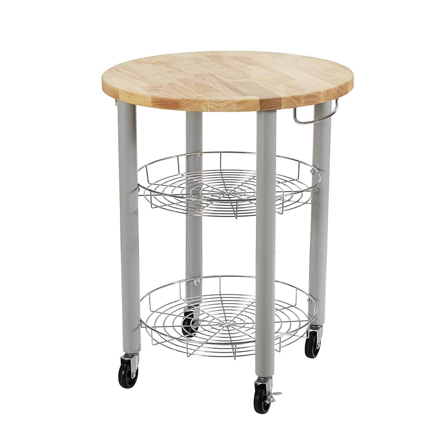 Round Kitchen cart - Make Calm Lovely