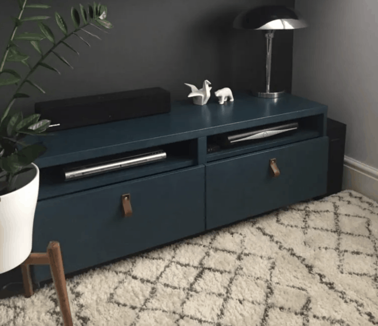 17 TV Stand Media Console IKEA Hacks - Make Calm Lovely