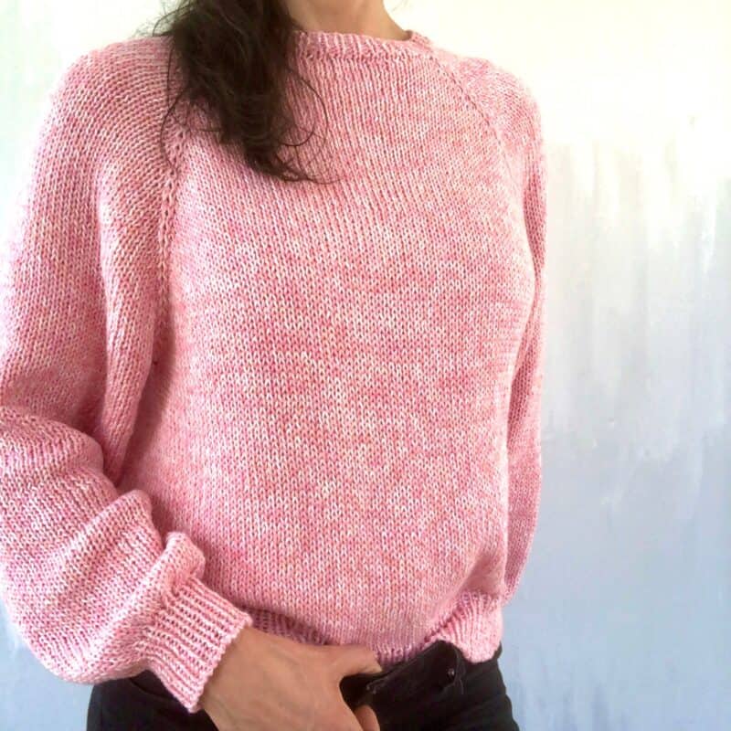 12 Beginner Knitting Patterns for Beautiful Easy Sweaters - Make Calm ...