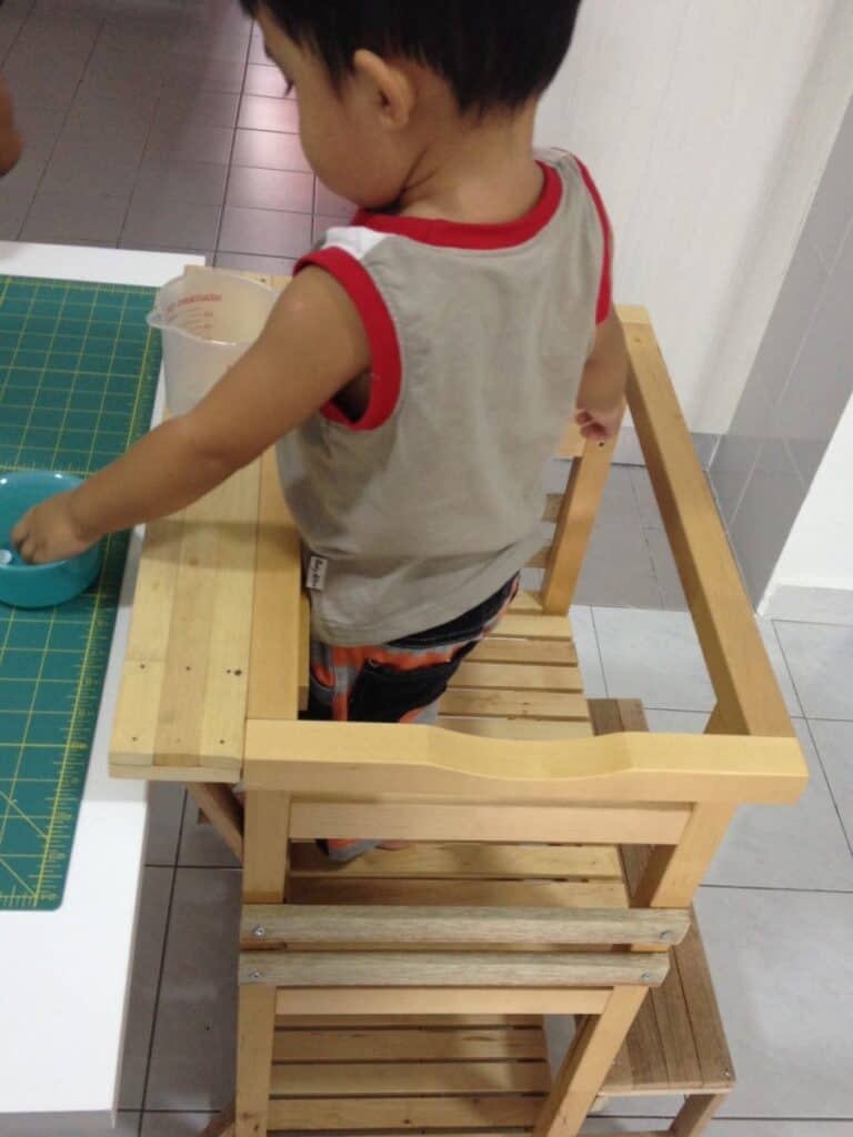 IKEA Learning Tower Hacks - Make Calm Lovely